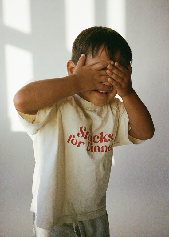 Graphic Tee- Snacks for Dinner – Fostered Collection