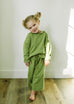 Knitted Cotton Set- Pea Green – Fostered Collection