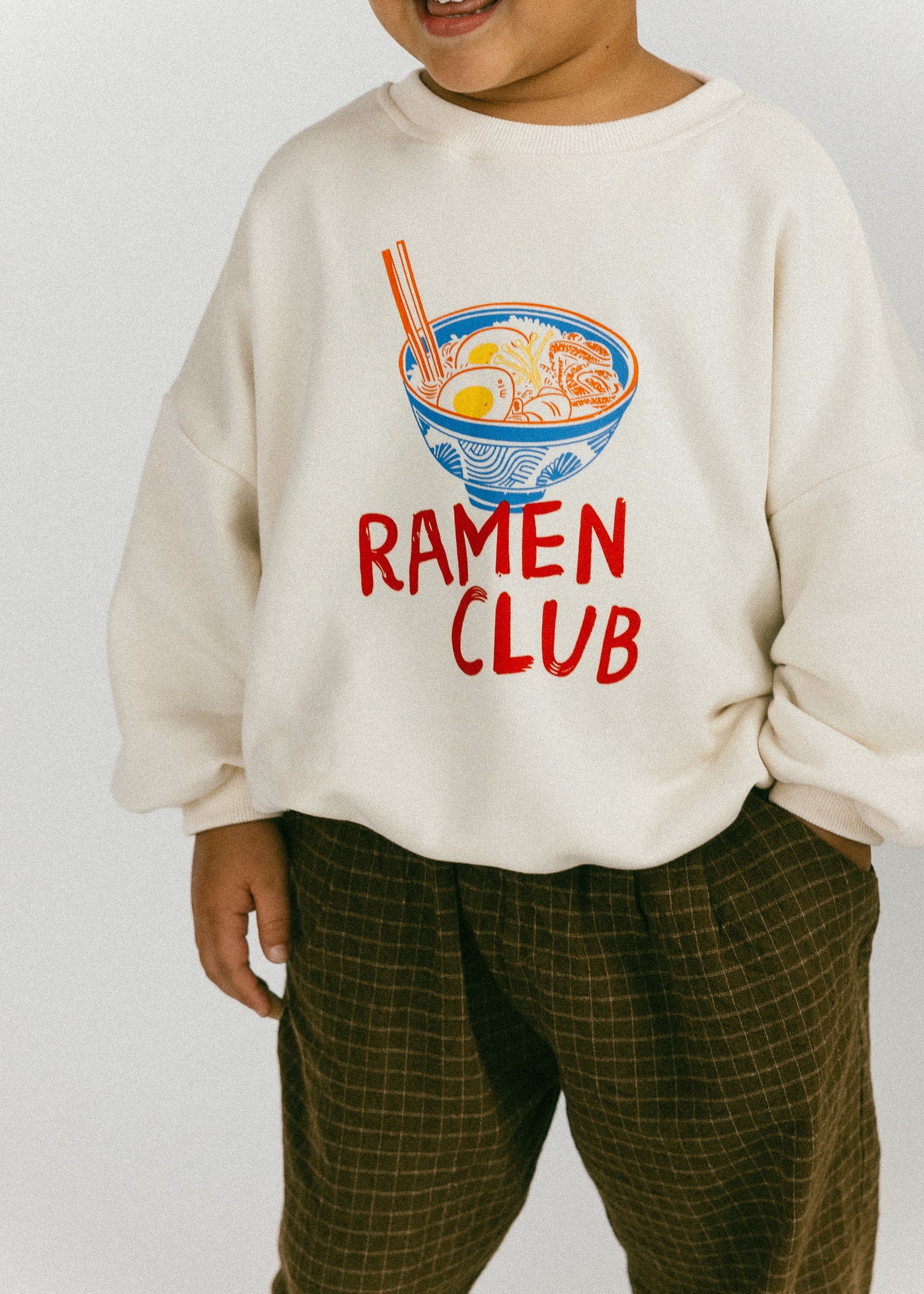 Graphic Crewneck- Ramen Club – Fostered Collection