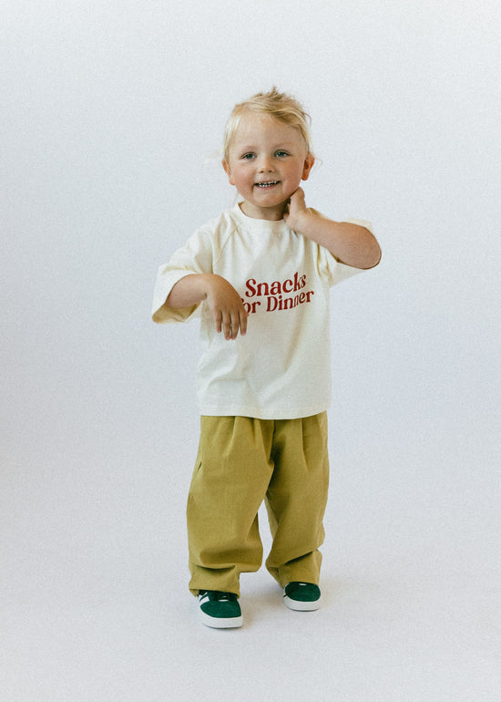 Graphic Tee- Snacks for Dinner – Fostered Collection