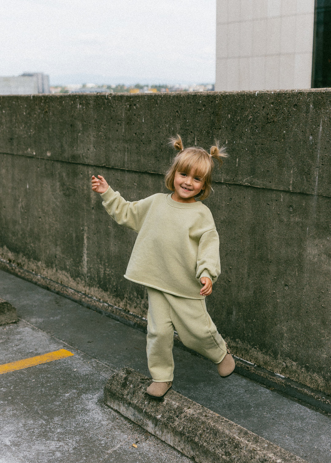 Raw Hem Set- Pale Green – Fostered Collection