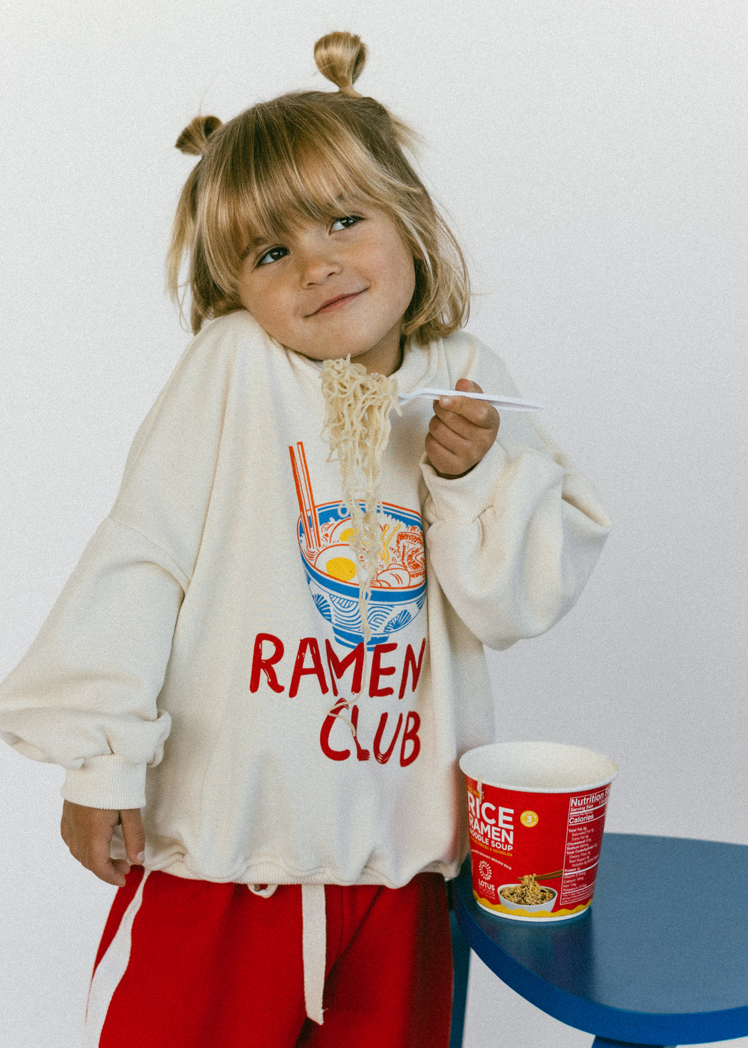 Graphic Crewneck- Ramen Club – Fostered Collection