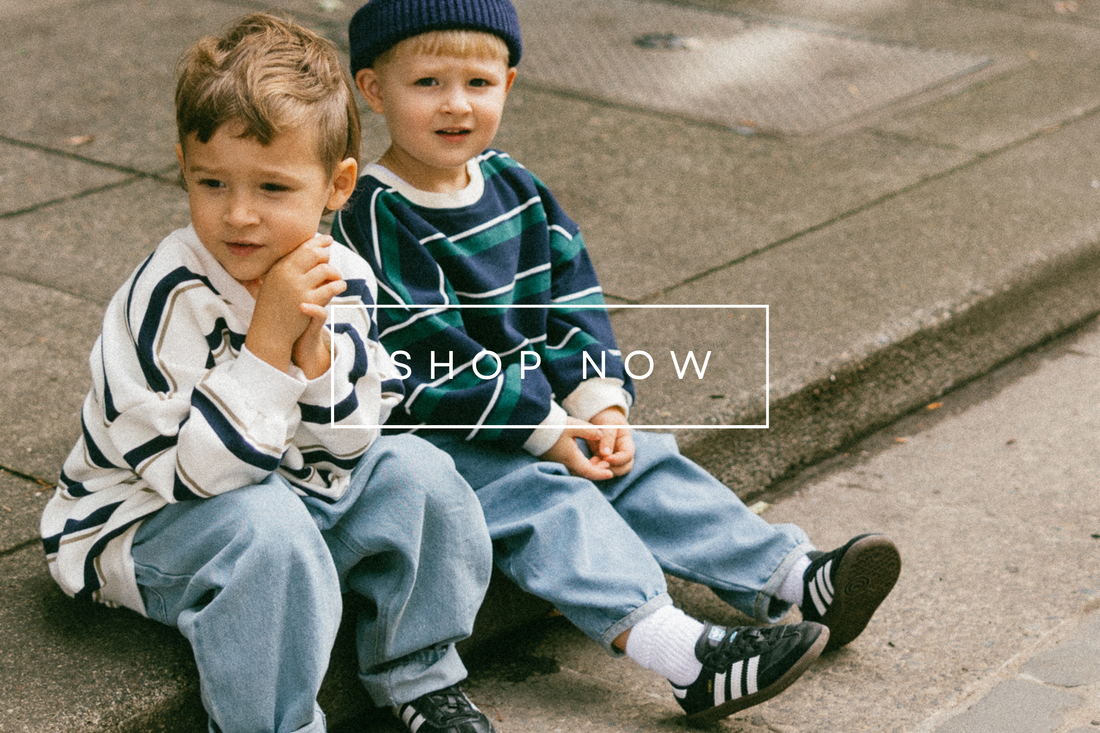 Fostered Collection offers timeless and minimal kid's clothing