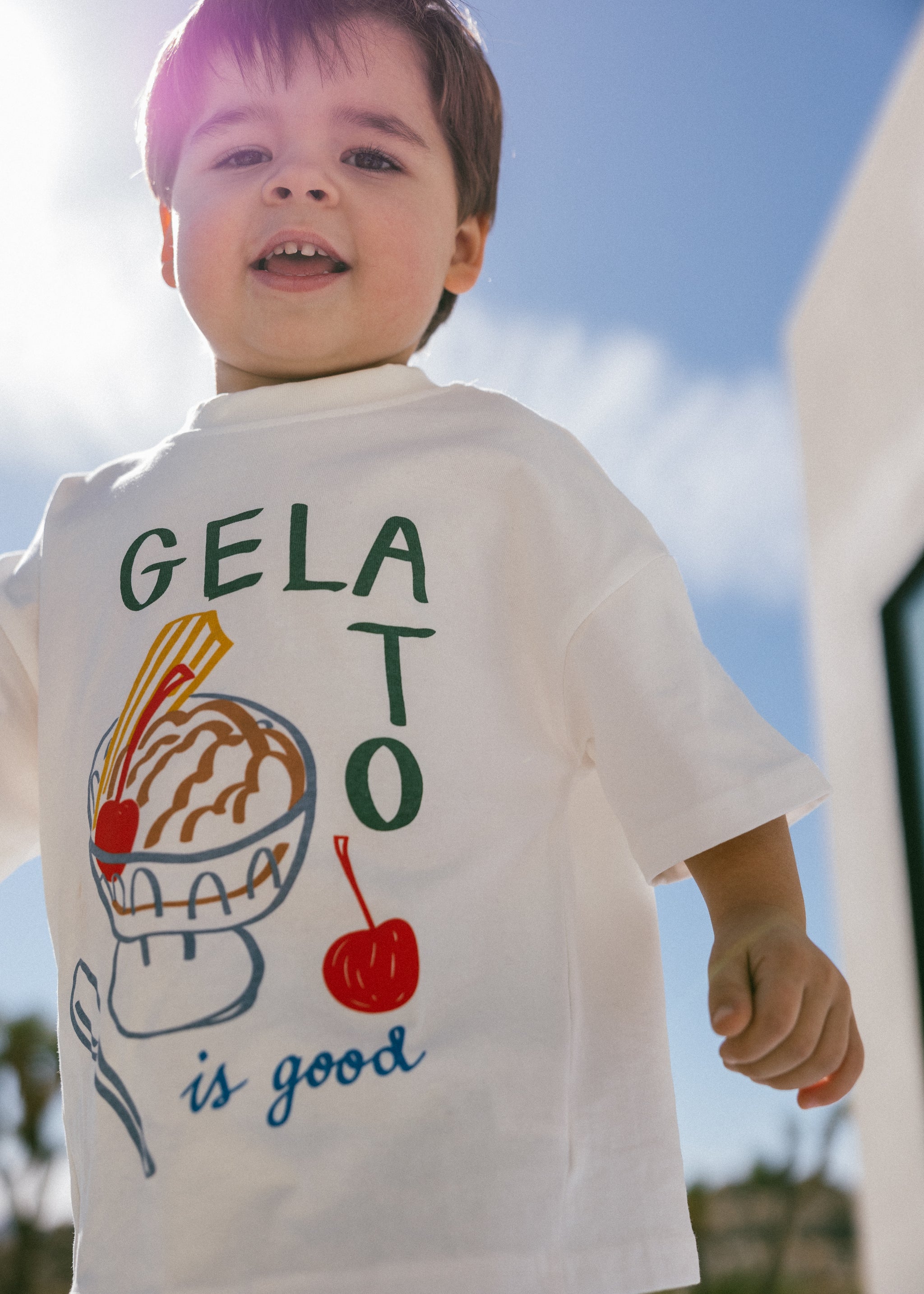 Oversized Graphic Tee- Gelato- Green – Fostered Collection