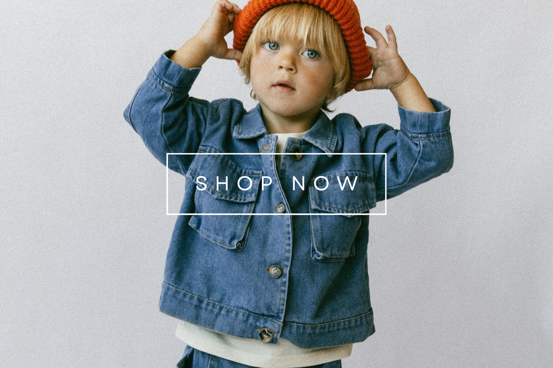 Fostered Collection offers timeless and minimal kid's clothing